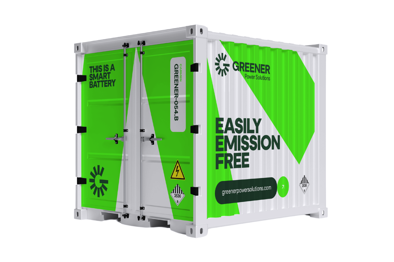 Battery rental for construction, events, charging or grid