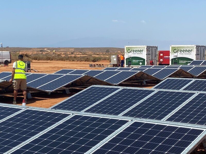 Mobiele batterijen van Greener Power Solutions